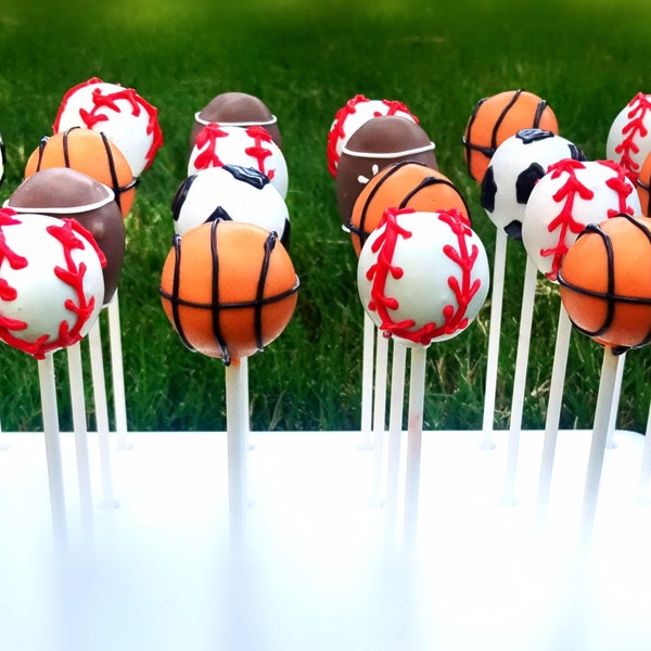 Baseball Cake Pops - Etsy