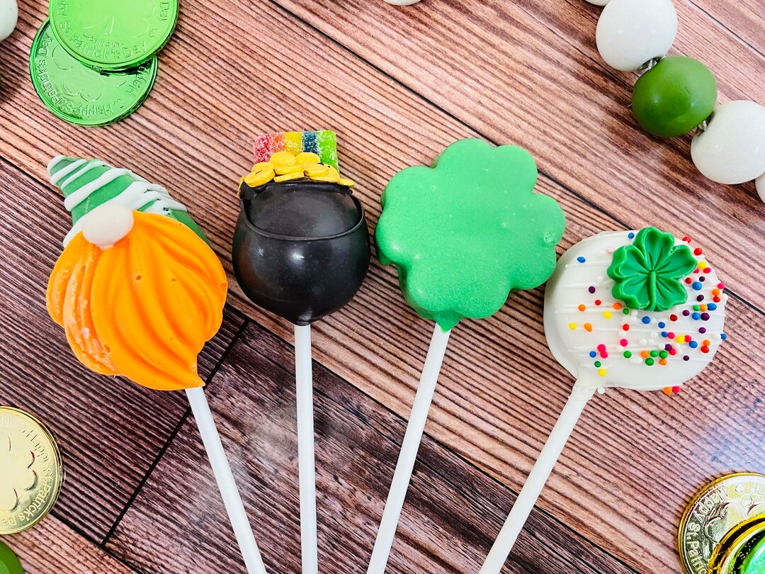 Lucky to Gnome You, St. Patricks Day Cake Pops - Etsy