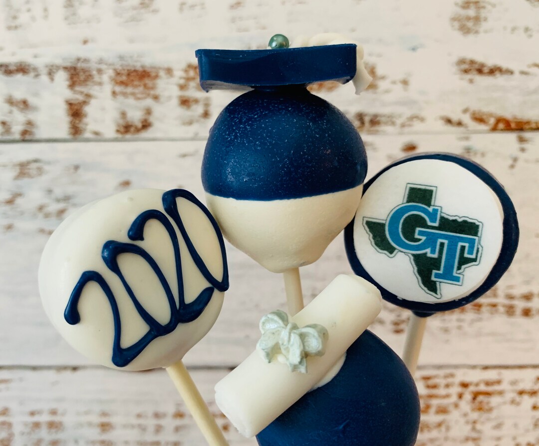 Graduation Cake Pops - Etsy