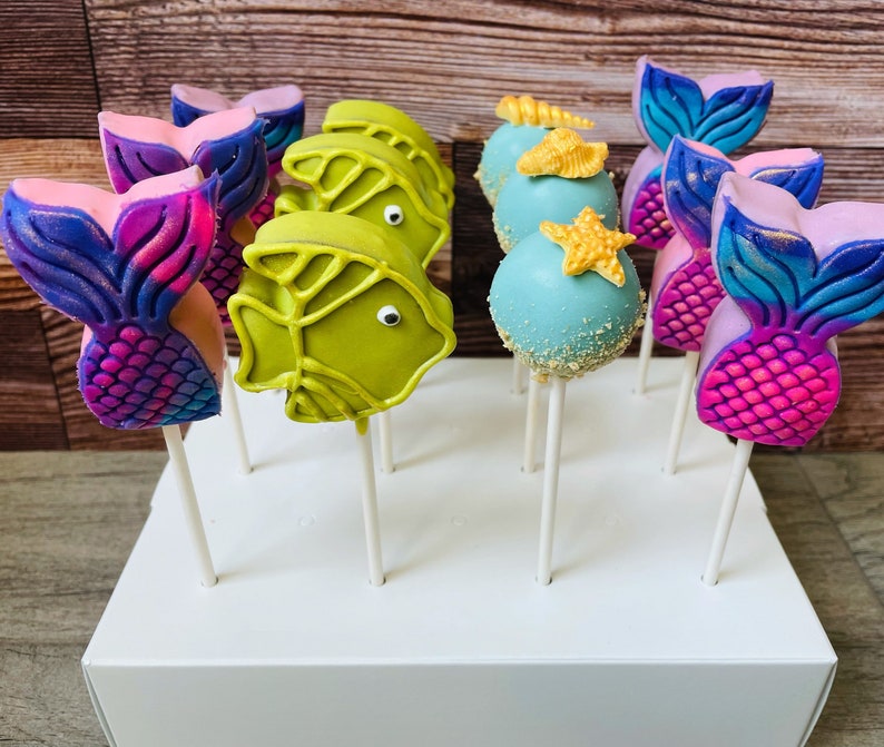 Mermaid Fish Under the Sea Cake Pops - Etsy