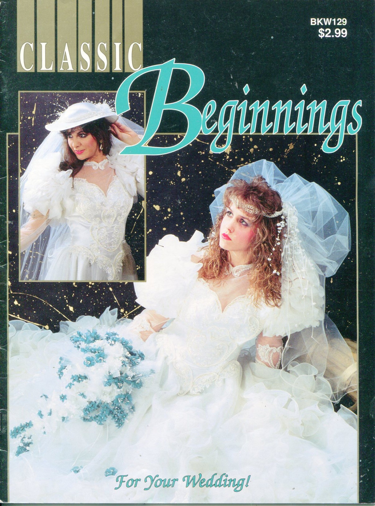 1980s Classic Beginnings Wedding Leaflet Veils Headpiece - Etsy