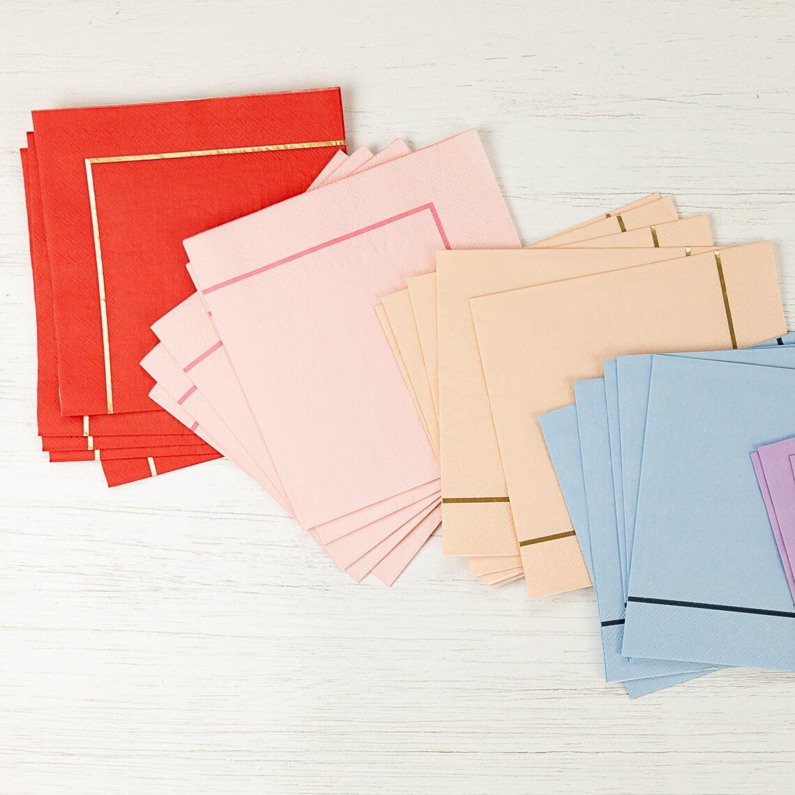 Red Dinner Napkins - Etsy