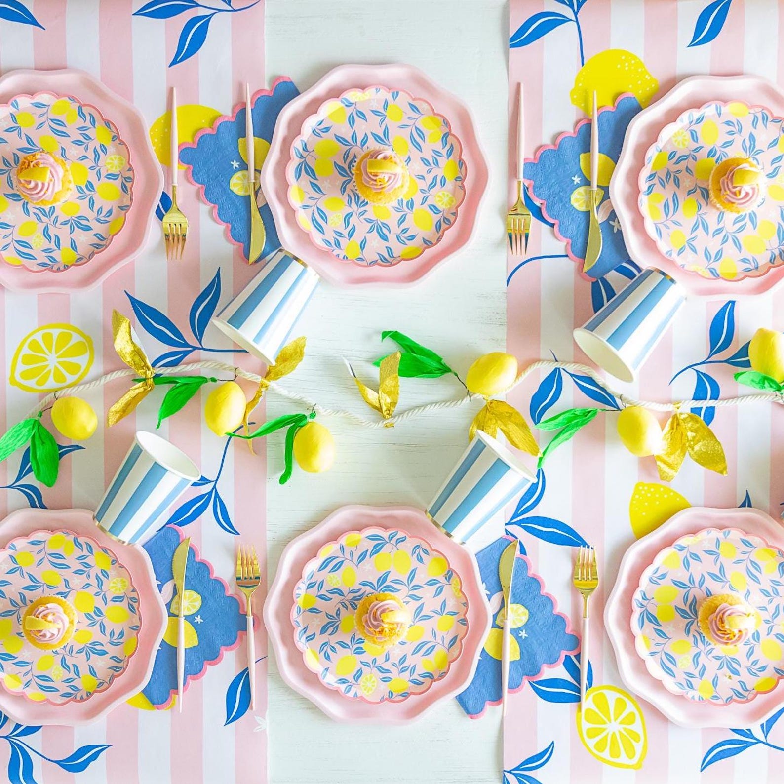Lemon Zest Dinner Napkins - Etsy