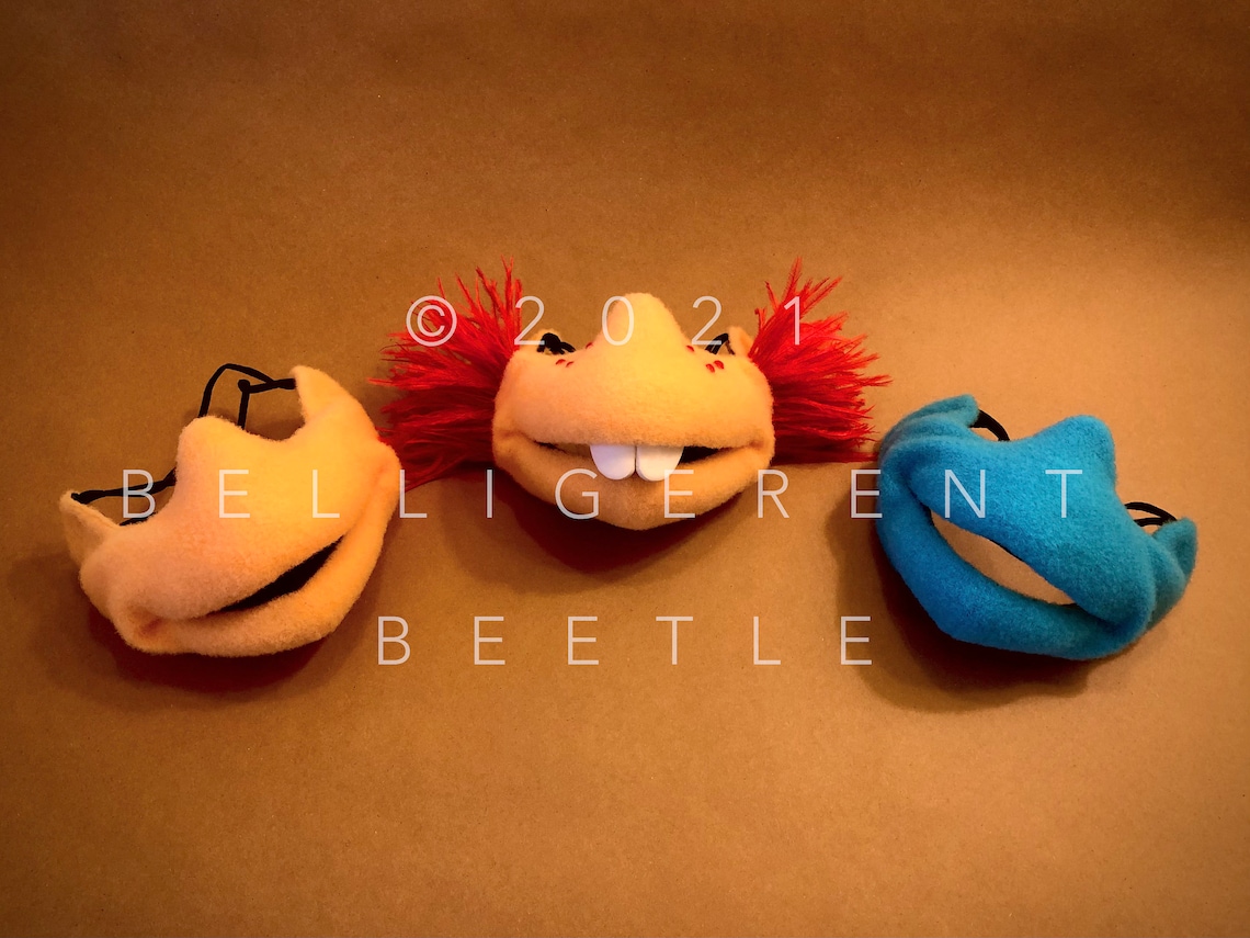 Puppet Snout Mask pattern Only | Etsy