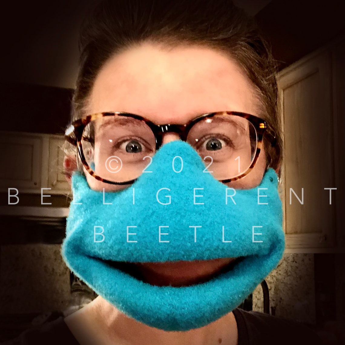 Puppet Snout Mask pattern Only | Etsy