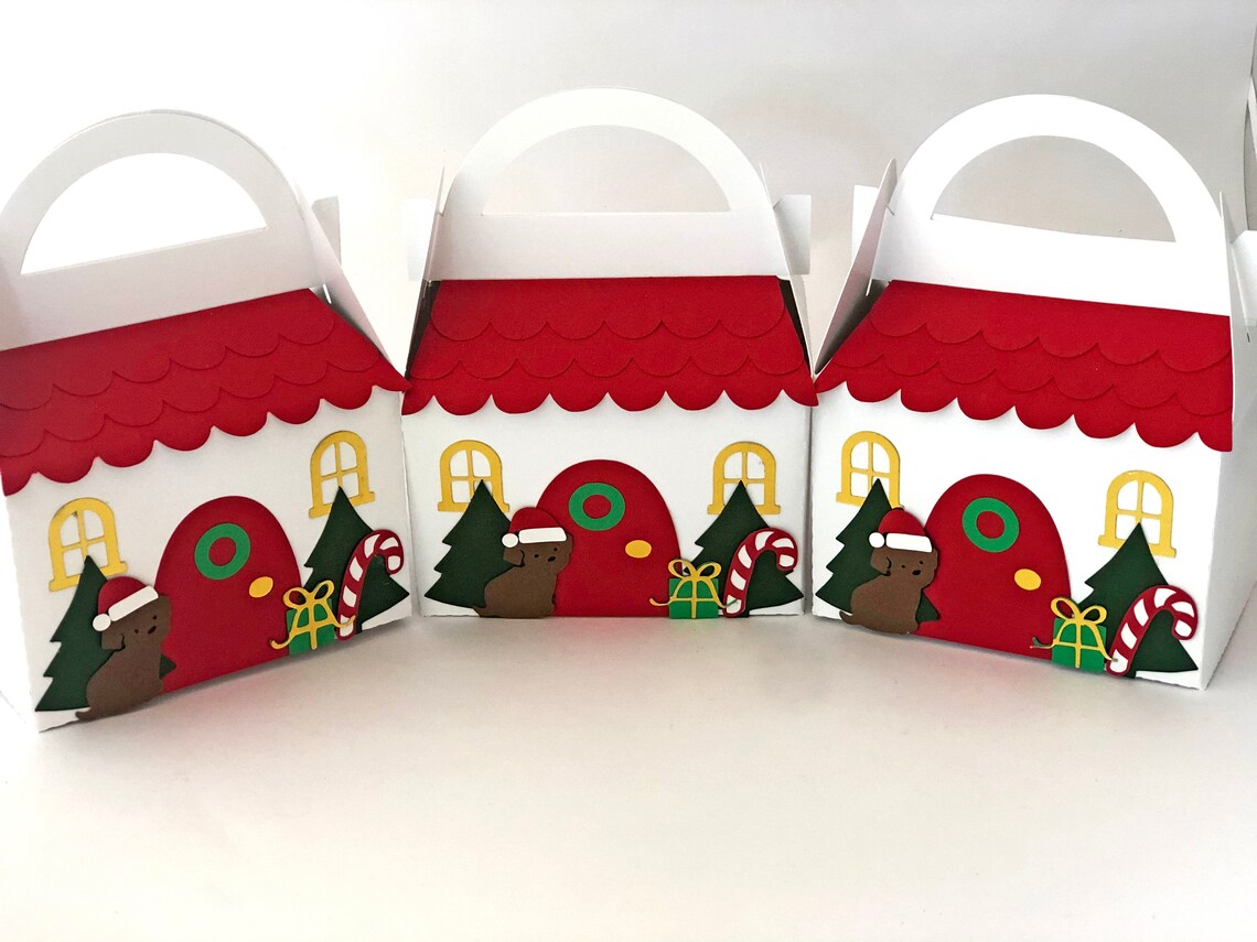 Christmas Gift Boxes Christmas Decoration Eve Box Santa - Etsy