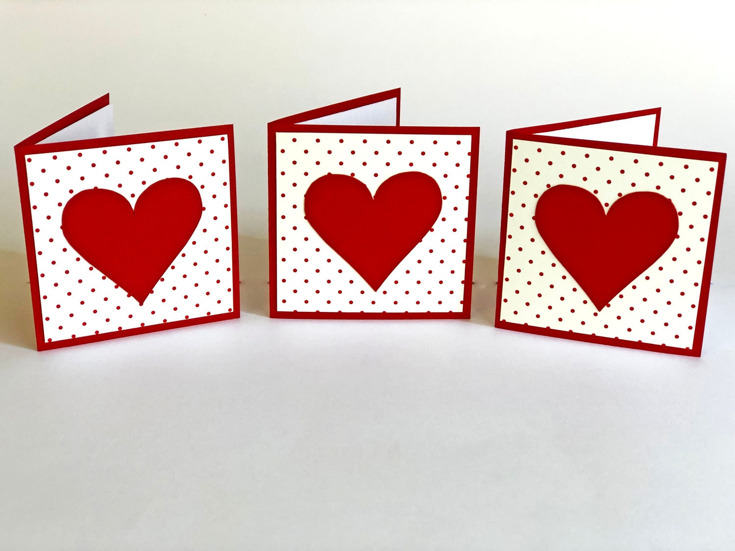 Happy Valentines Day Mini Cards Mini Handmade Valentine - Etsy