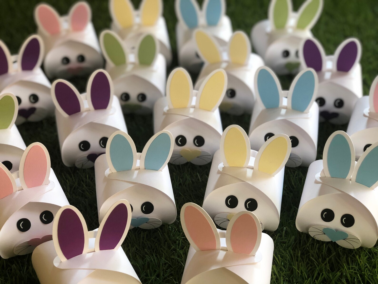 Easter Favor Box Personalized Easter Treat Box Easter Bunny - Etsy