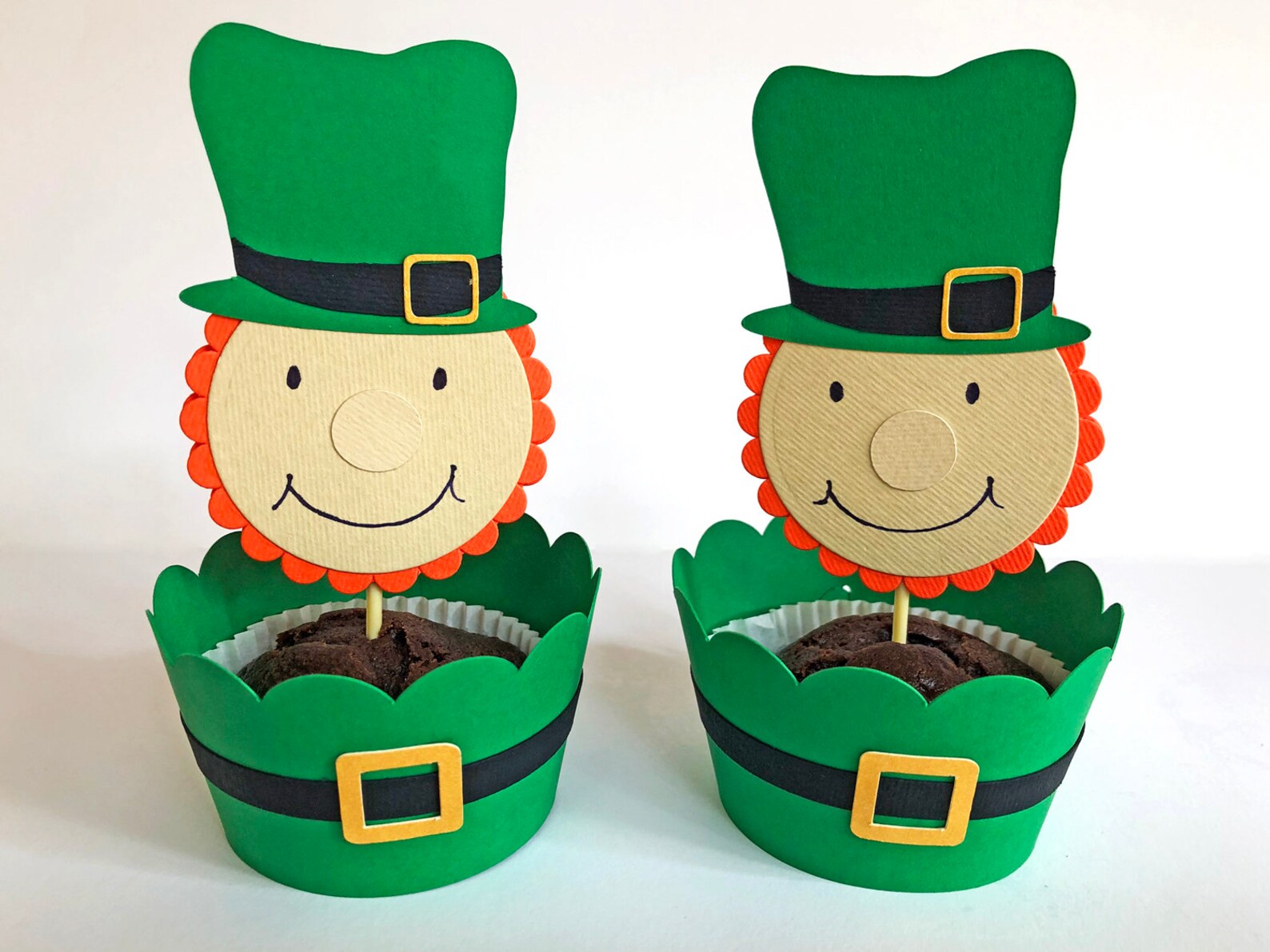 St Patricks Day Cupcake Wrappers, St Patrick's Day Cupcake Liners ...