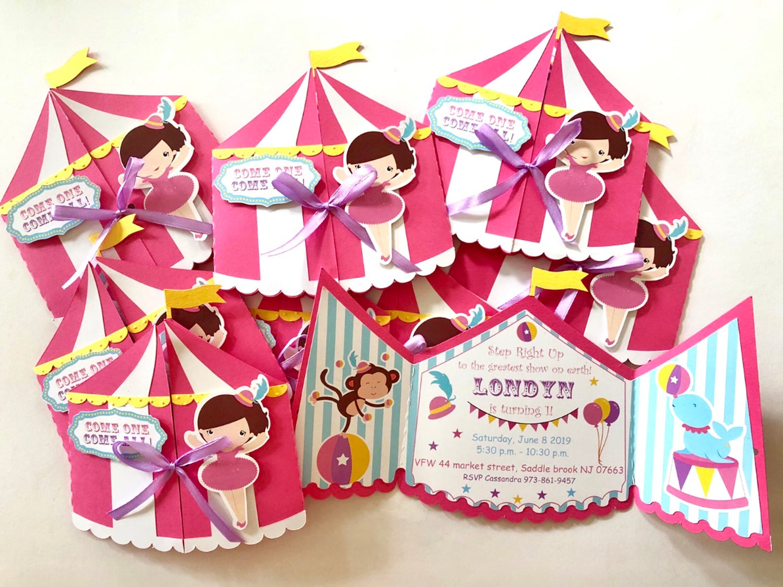 Circus Invitation Carnival Invitation Carnival Theme Party - Etsy