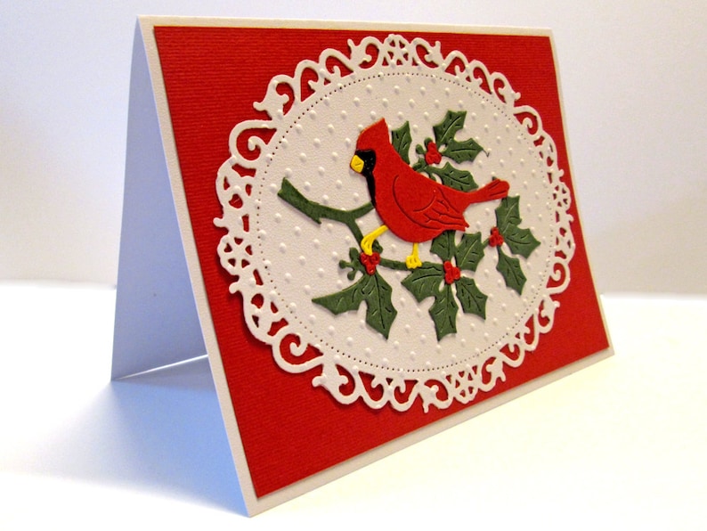 Cardinal Christmas Cards, Bird Holiday Cards, Boxed Christmas Card Sets ...