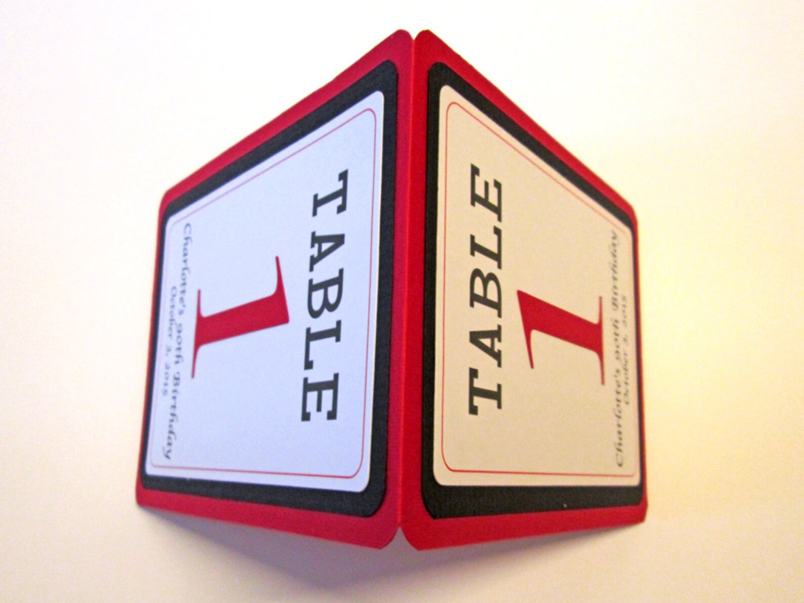 Casino Table Numbers Las Vegas Wedding Texas Holdem Poker - Etsy