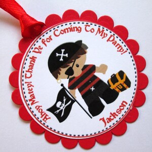 Pirate Party Gift Tags, Pirate Gift Tags, Pirate Birthday Tags Pirate ...
