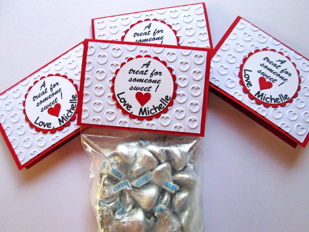 Valentine Treat Bag Toppers, Valentine Bag Toppers, Kids Valentine for ...