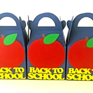 Back to School Gift Boxes, First Day of School Favors, Teacher ...
