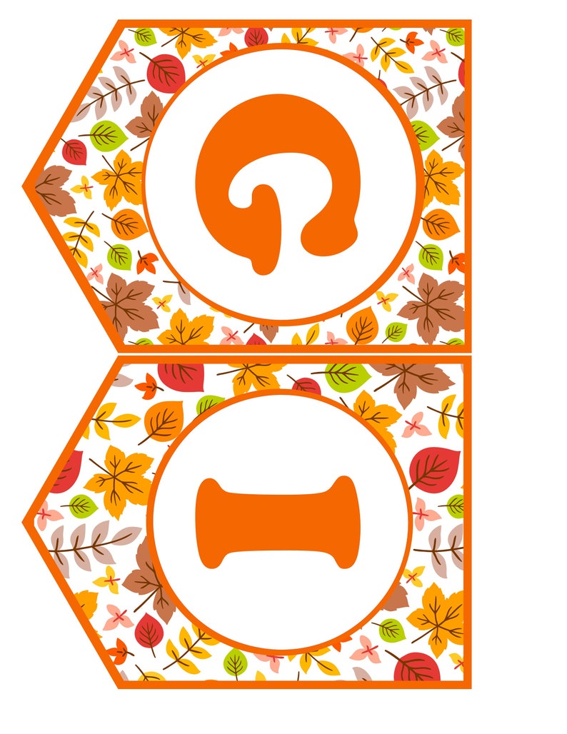 Give Thanks Banner, Printable Happy Thanksgiving Party Decorations ...