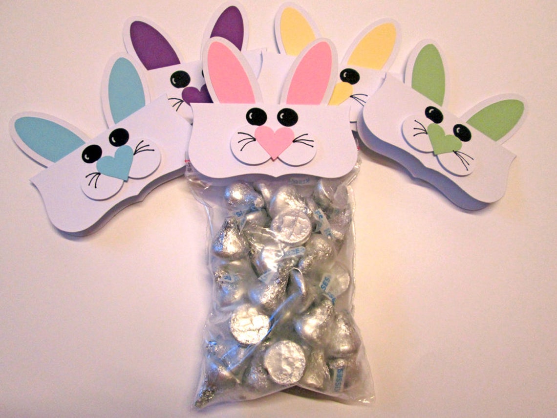 Easter Treat Bag Toppers Easter Treat Bags Easter Bag | Etsy