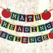 Math Banner, Classroom Decor, Teacher Classroom Sign, Bulletin Board ...