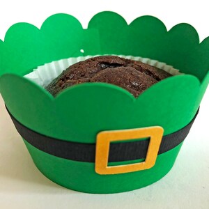 St Patricks Day Cupcake Wrappers, St Patrick's Day Cupcake Liners ...