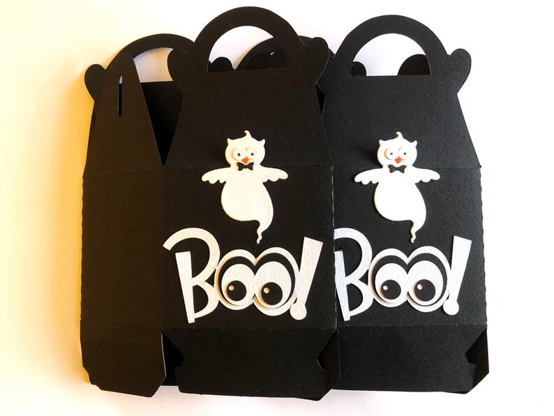 Halloween Favor Bags Halloween Favors Halloween Treat Boxes - Etsy