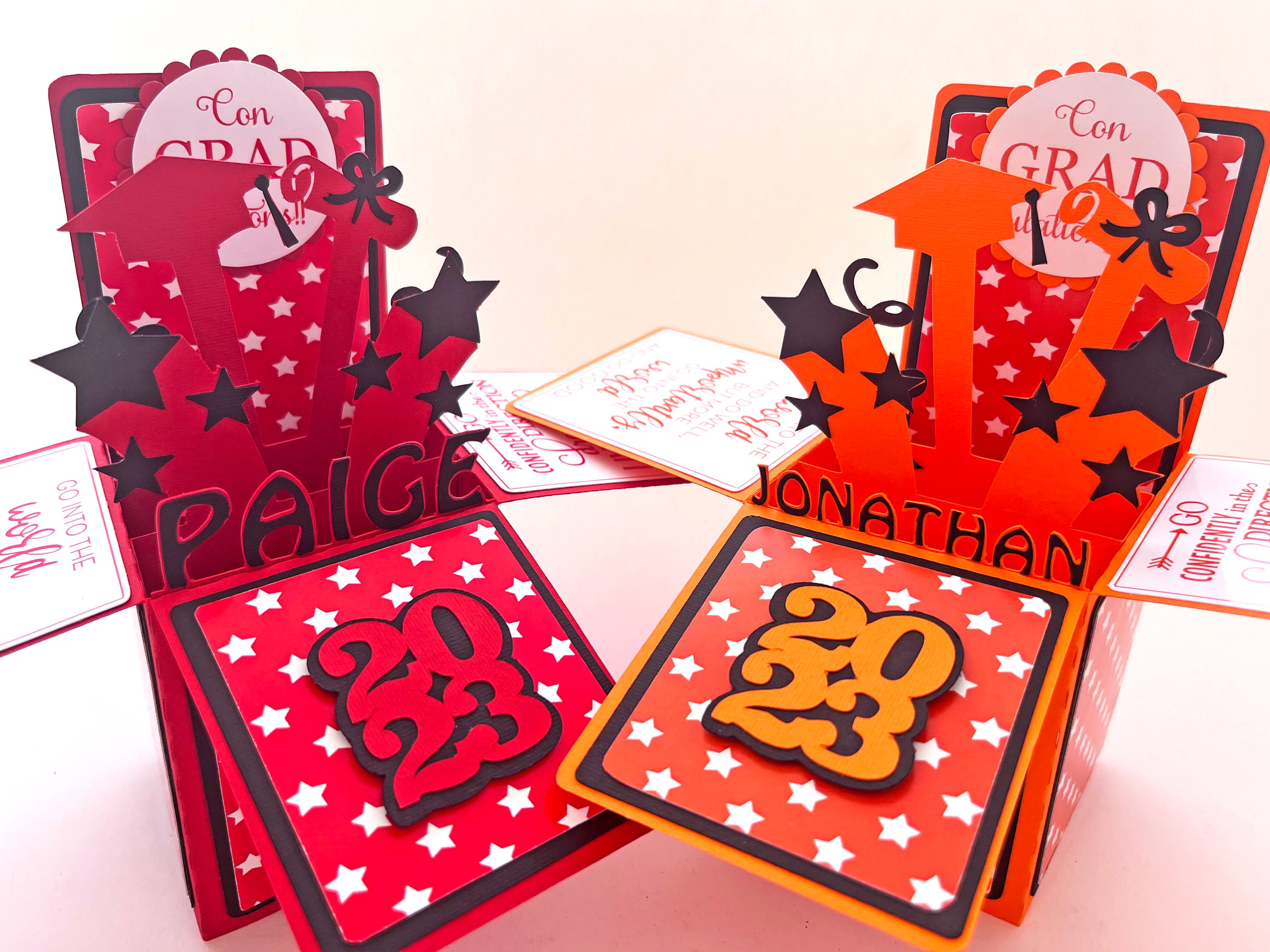 Graduation Pop Up Card Graduation T Card Holder Etsy Australia