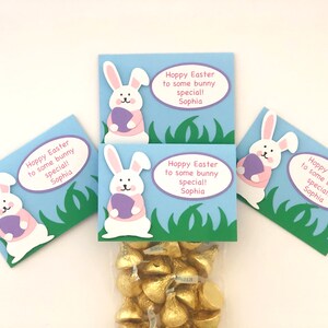 Easter Treat Bag Toppers, School Kids Classroom Gifts, Candy, Favor ...