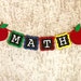 Classroom Banners, Teacher Banners, Subject Banners, School Decoration ...