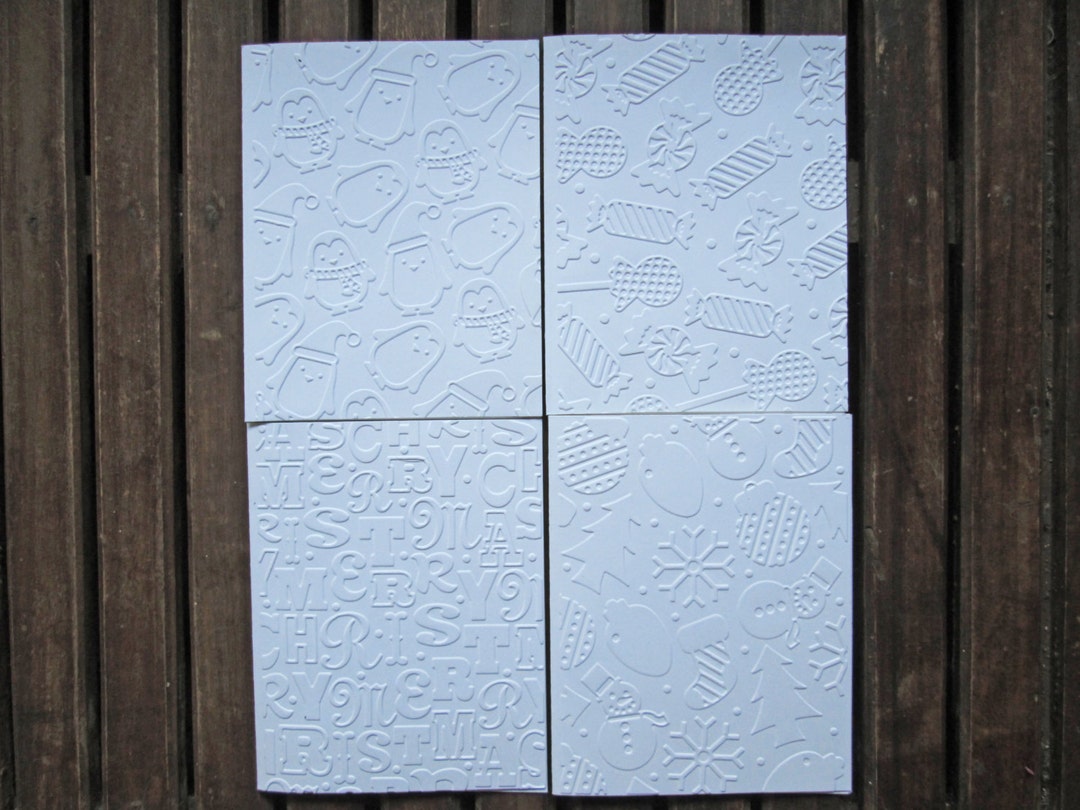 Embossed Christmas Cards, Assorted Christmas Card Set, Holiday Cards ...