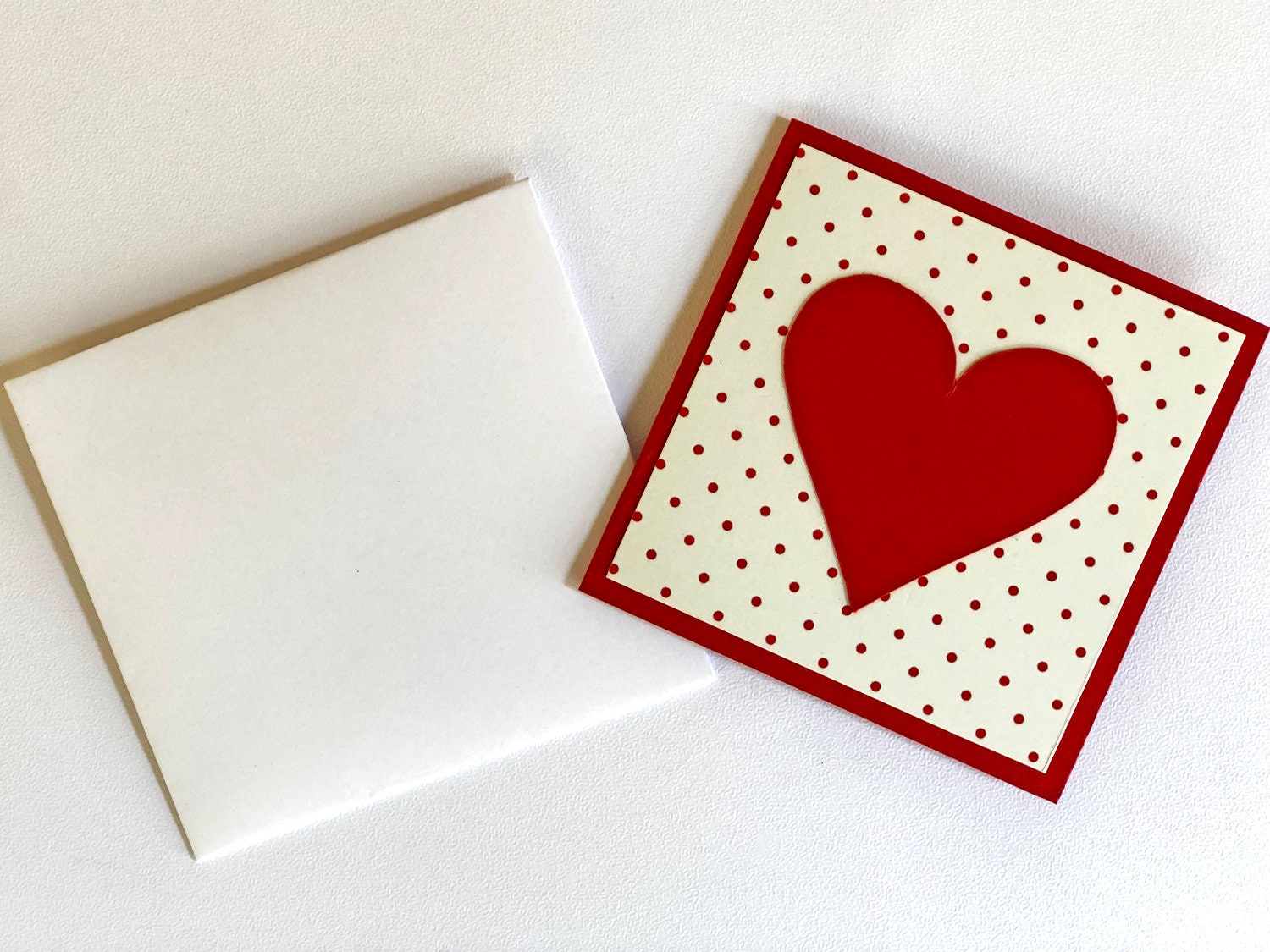 Happy Valentines Day Mini Cards Mini Handmade Valentine - Etsy