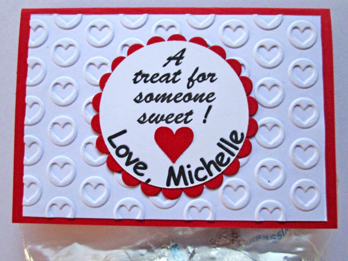 Valentine Treat Bag Toppers Valentine Treat Bags School | Etsy