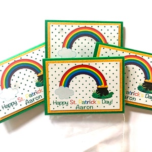 St. Patrick's Day Treat Bag Toppers, St. Pattys Day Party, School Kids ...