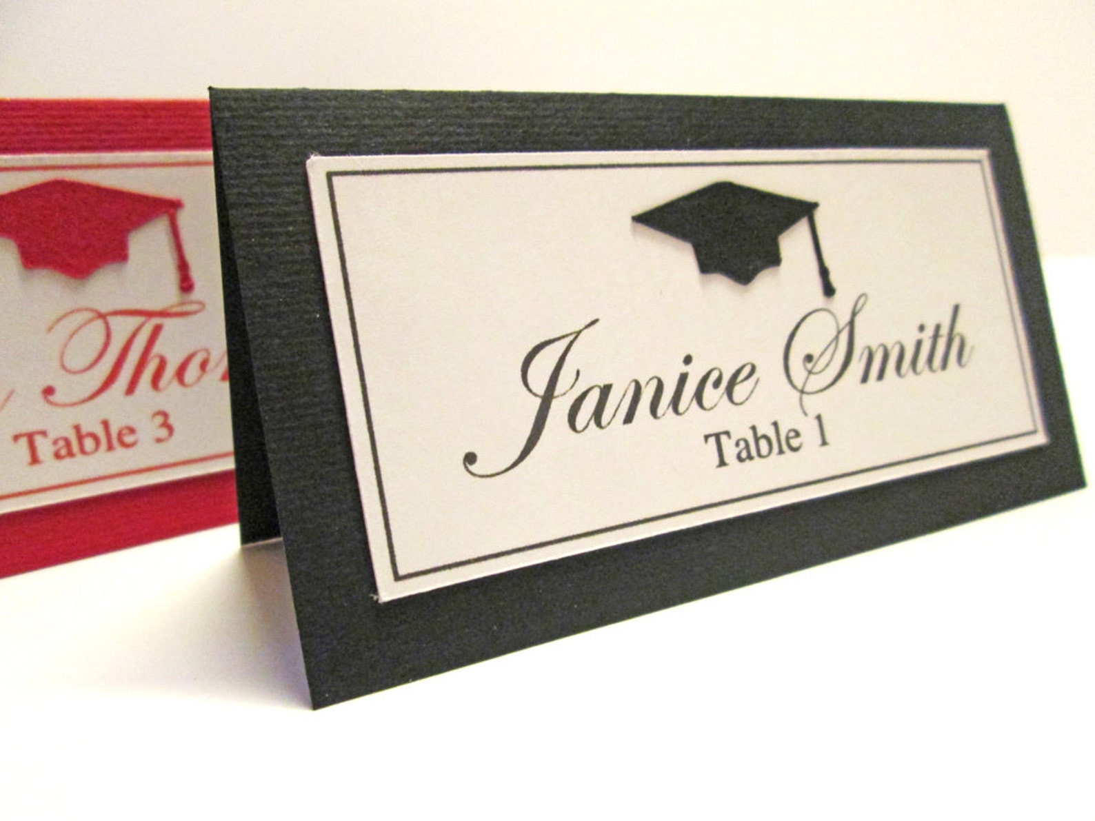 Graduation Place Cards Graduation Party Decorations High | Etsy