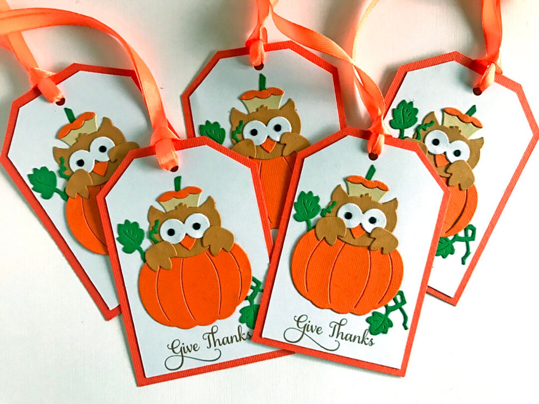 Thanksgiving Tags, Thanksgiving Favor Tags, Gift Tags, Autumn Tags ...