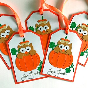 Thanksgiving Tags, Thanksgiving Favor Tags, Gift Tags, Autumn Tags ...