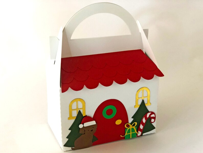 Christmas Gift Boxes Christmas Decoration Eve Box Santa - Etsy