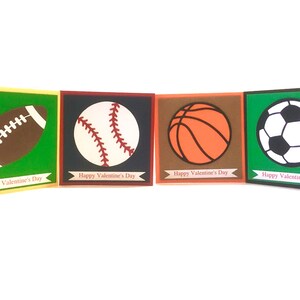 Sports Valentines Day Cards, Baseball Valentines, Football Valentines ...