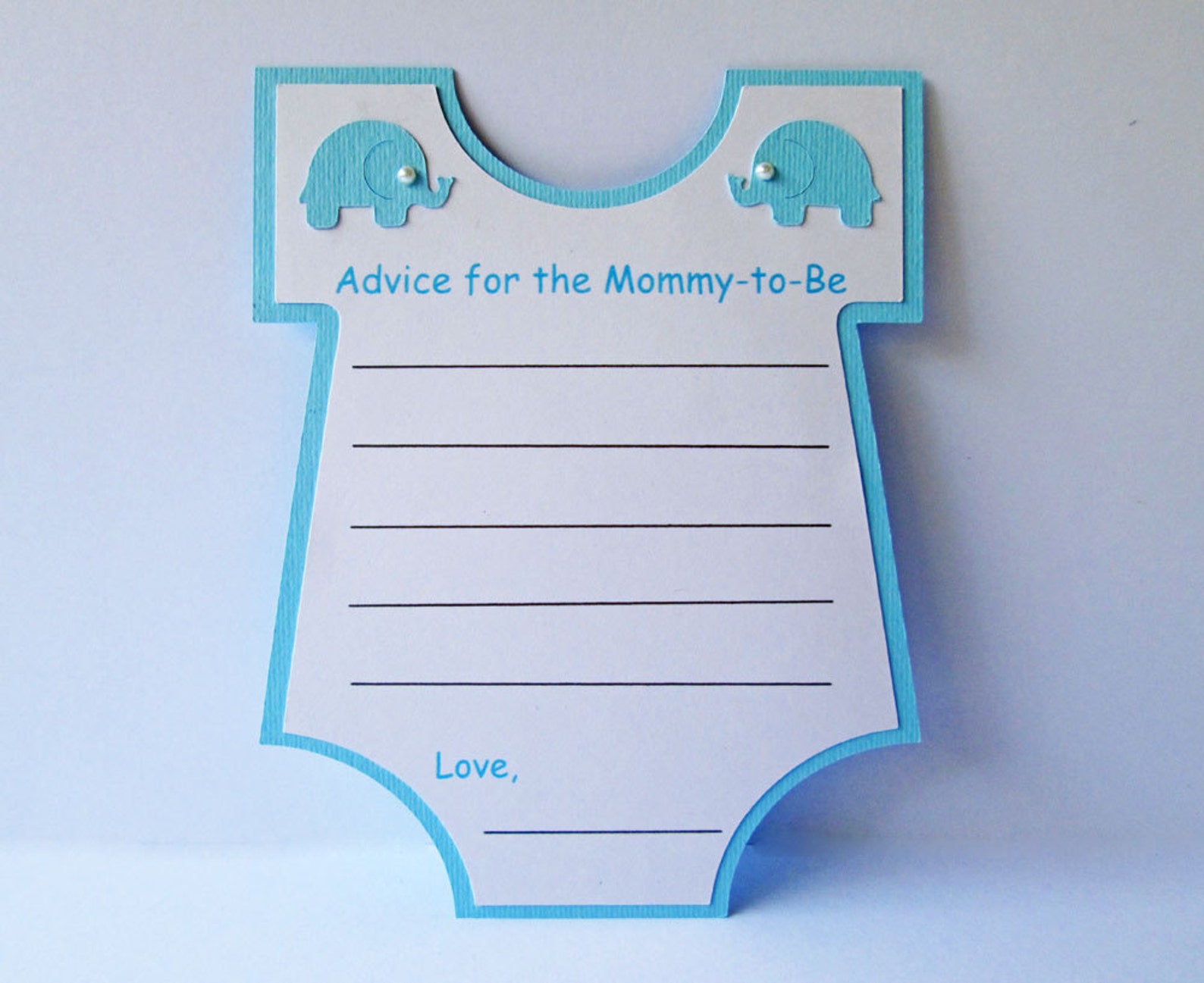 10 Baby Shower Advice Cards Baby Advice Cards Baby Shower - Etsy