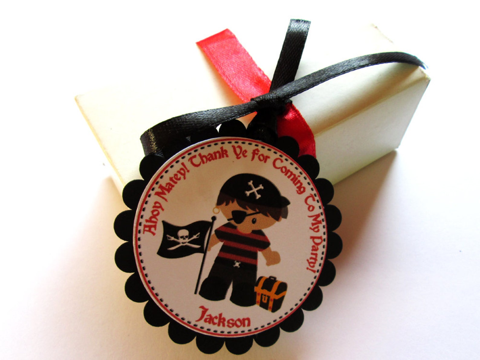 Pirate Party Gift Tags Pirate Gift Tags Pirate Birthday Tags | Etsy