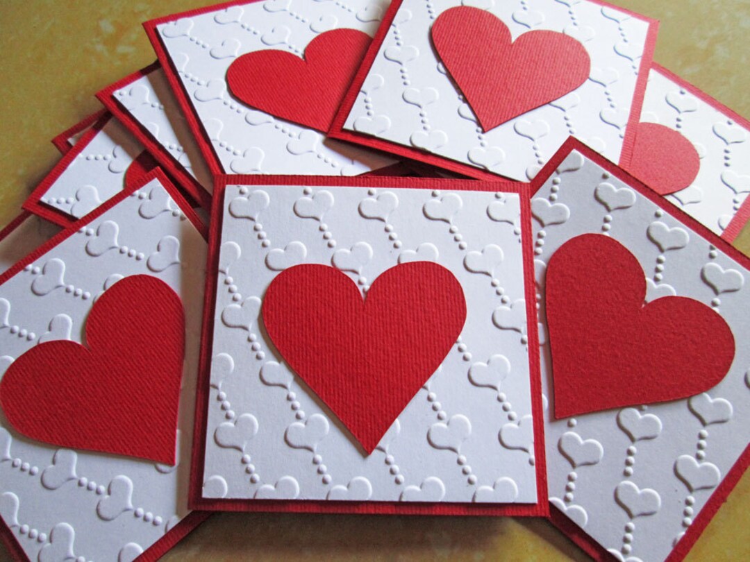 Valentines Day Cards, Valentine Mini Cards, Mini Valentine Cards ...