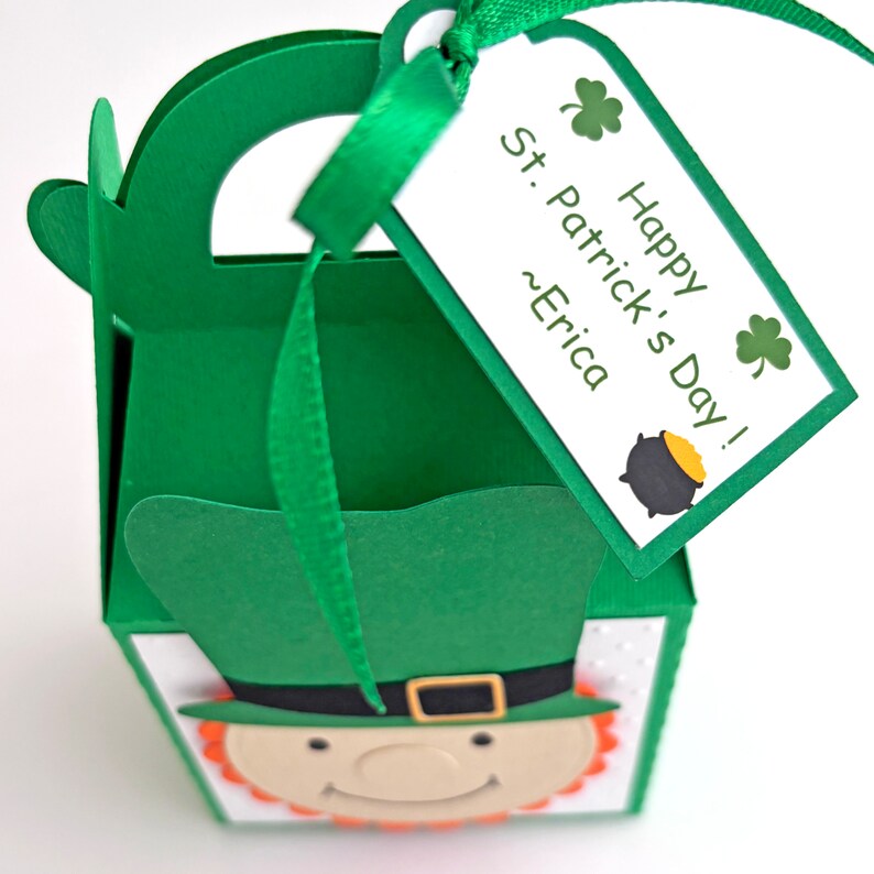 St. Patrick's Day Treat Bags, St Pattys Day Favor Box, St Patricks ...