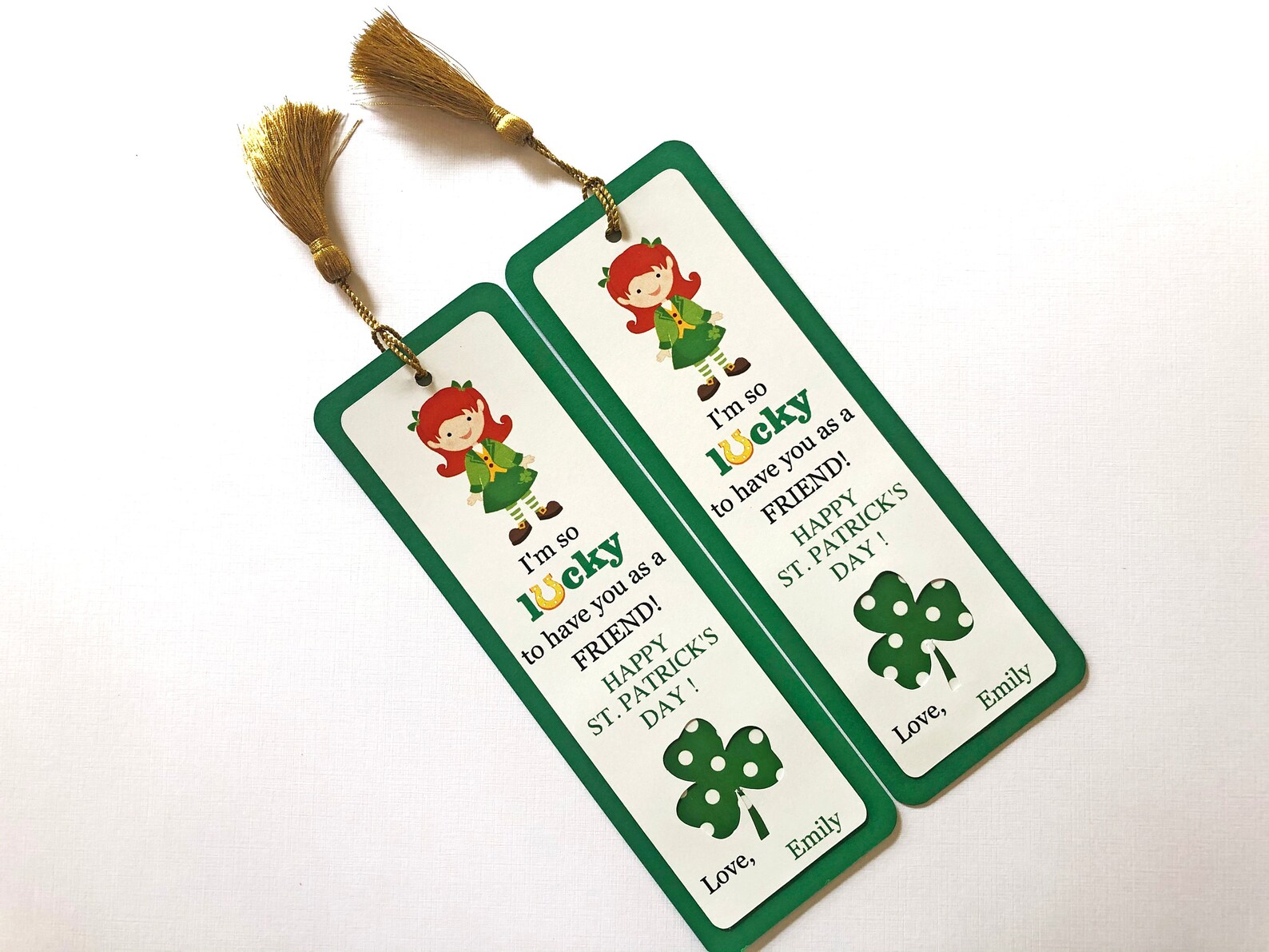 St Patrick's Day Bookmarks, Classroom St Patricks Day Book Mark ...