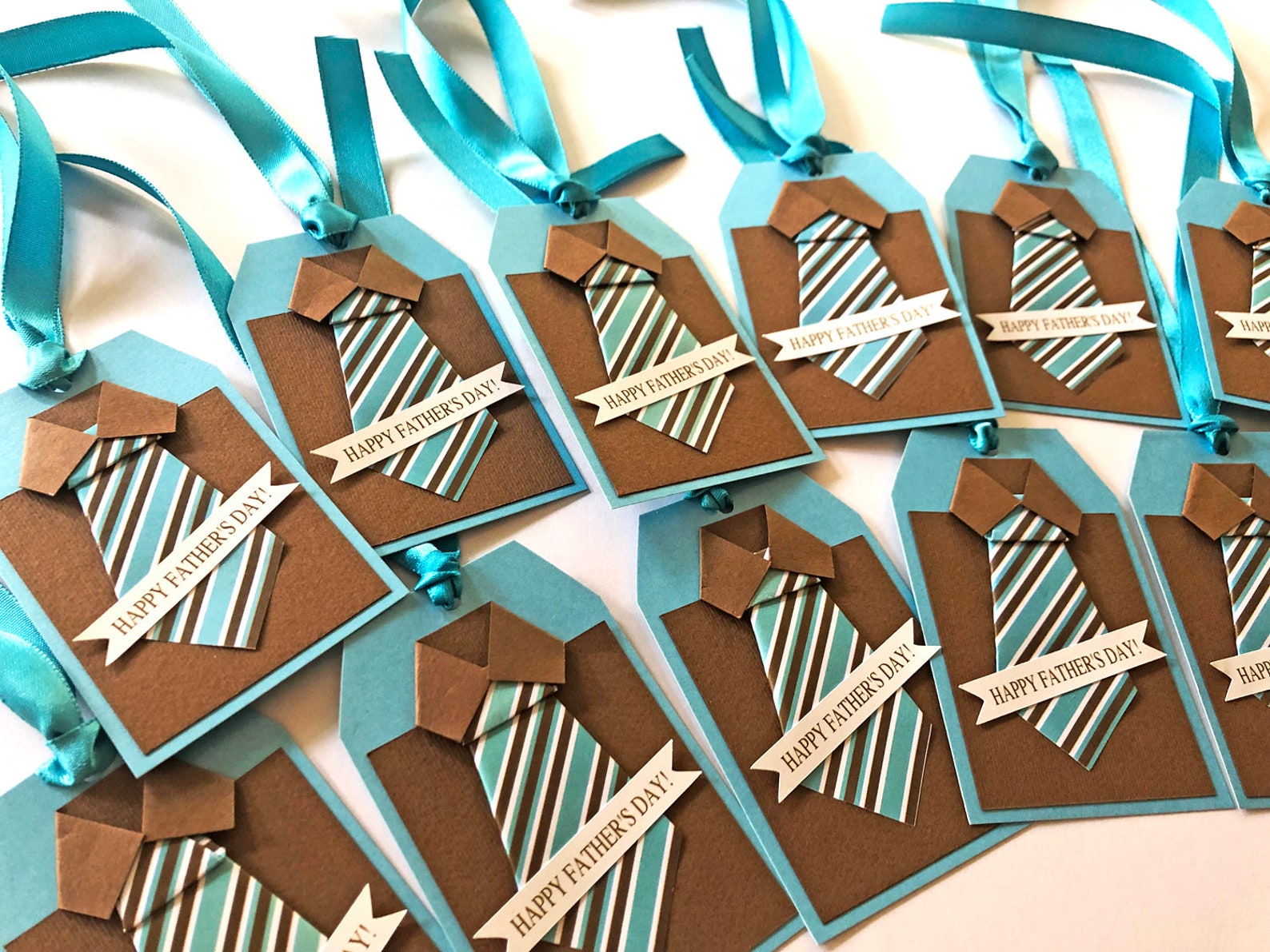 Father's Day Favor Tags Happy Fathers Day Gift Tags Best - Etsy