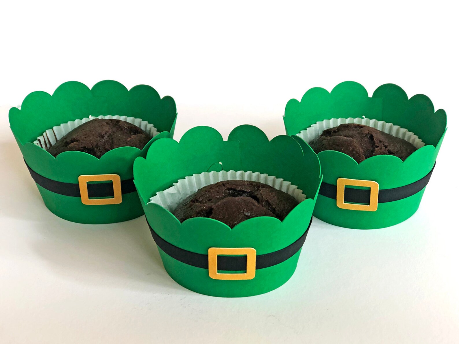 St Patricks Day Cupcake Wrappers, St Patrick's Day Cupcake Liners ...