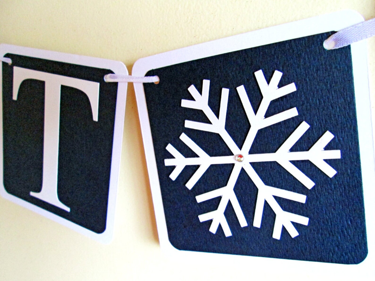 Let It Snow Banner Merry Christmas Banner Holiday Banner - Etsy