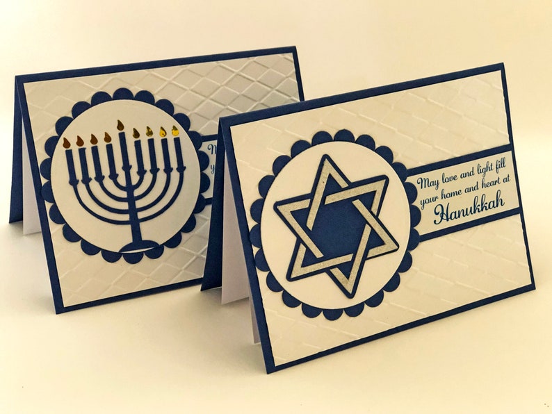Happy Hanukkah Cards Jewish Holiday Greeting Cards Hanukkah - Etsy