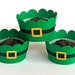 St Patricks Day Cupcake Wrappers, St Patrick's Day Cupcake Liners ...
