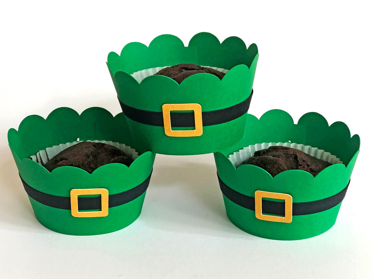 St Patricks Day Cupcake Wrappers, St Patrick's Day Cupcake Liners ...