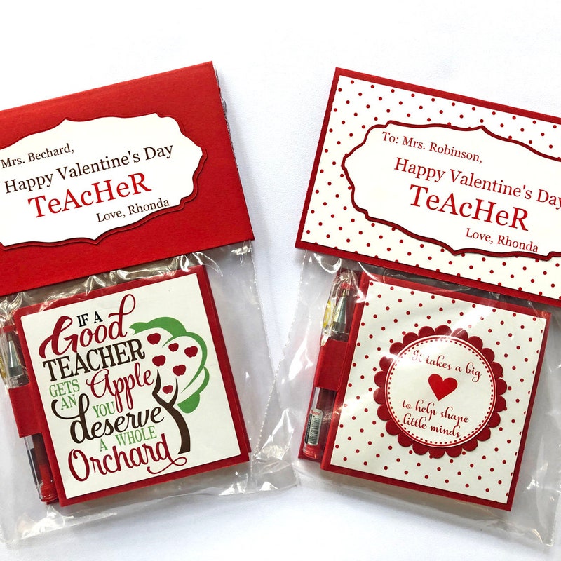 Teacher Valentines - Etsy