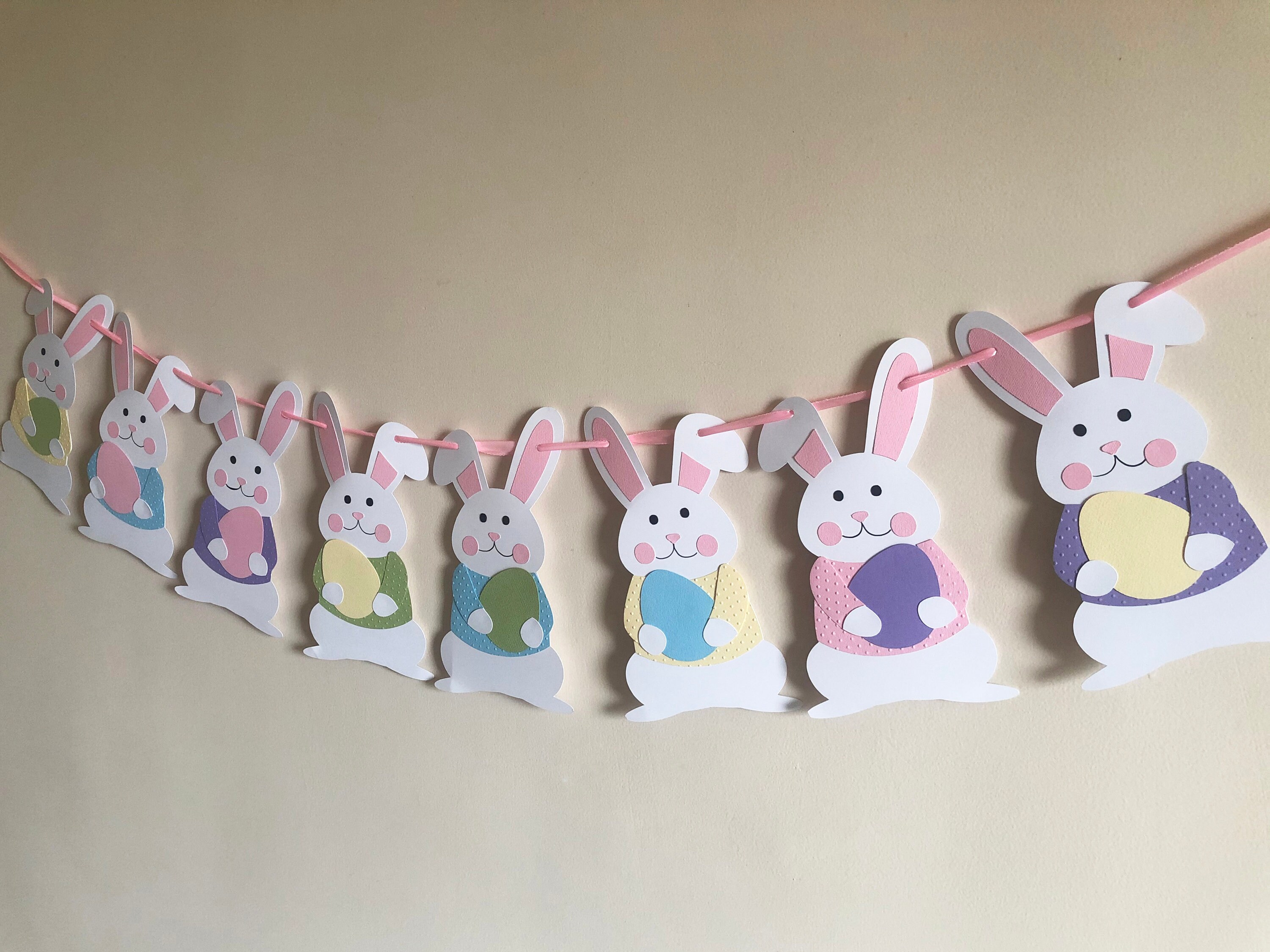 Easter Banner, Spring Banner, Happy Easter Garland, Easter Party ...