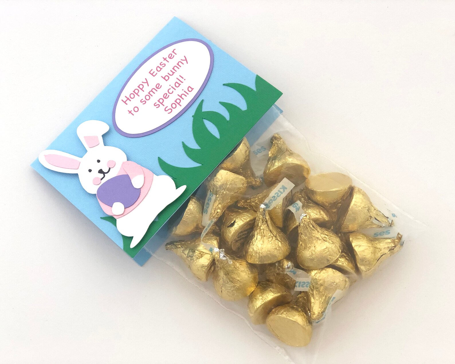 Easter Treat Bag Toppers, School Kids Classroom Gifts, Candy, Favor ...